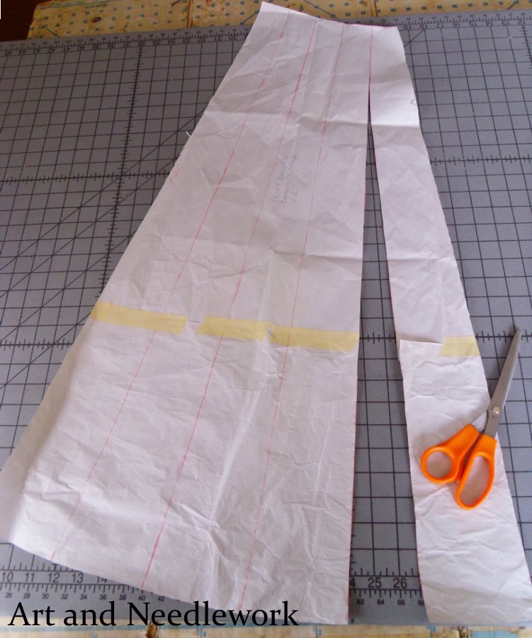 Art and Needlework by Rebekah: 4/20/11: A New Way to Add Length to a ...