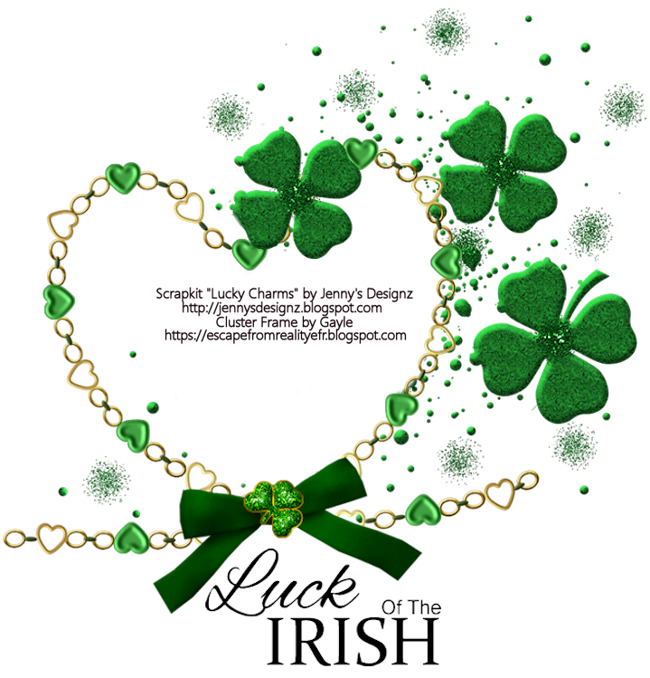 Escape From Reality Blog: FTU Cluster Frames "Lucky Charms"