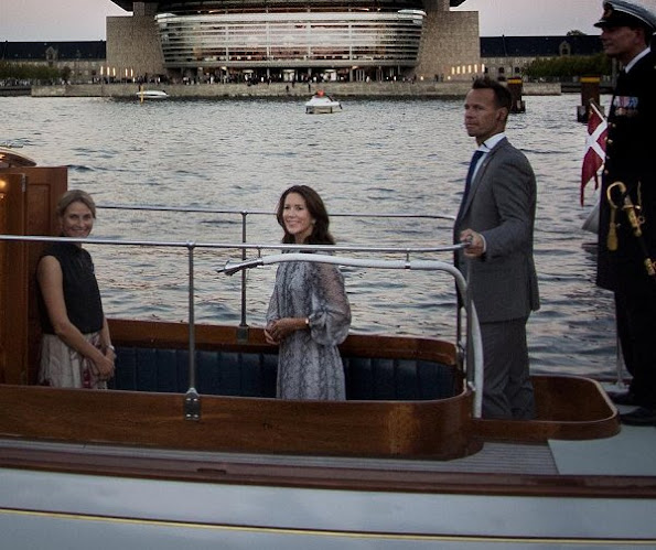 Princess Mary attended a reception at Copenhagen Opera House