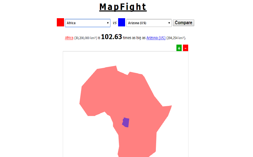 Something Geography: Check This Out: Map Fight