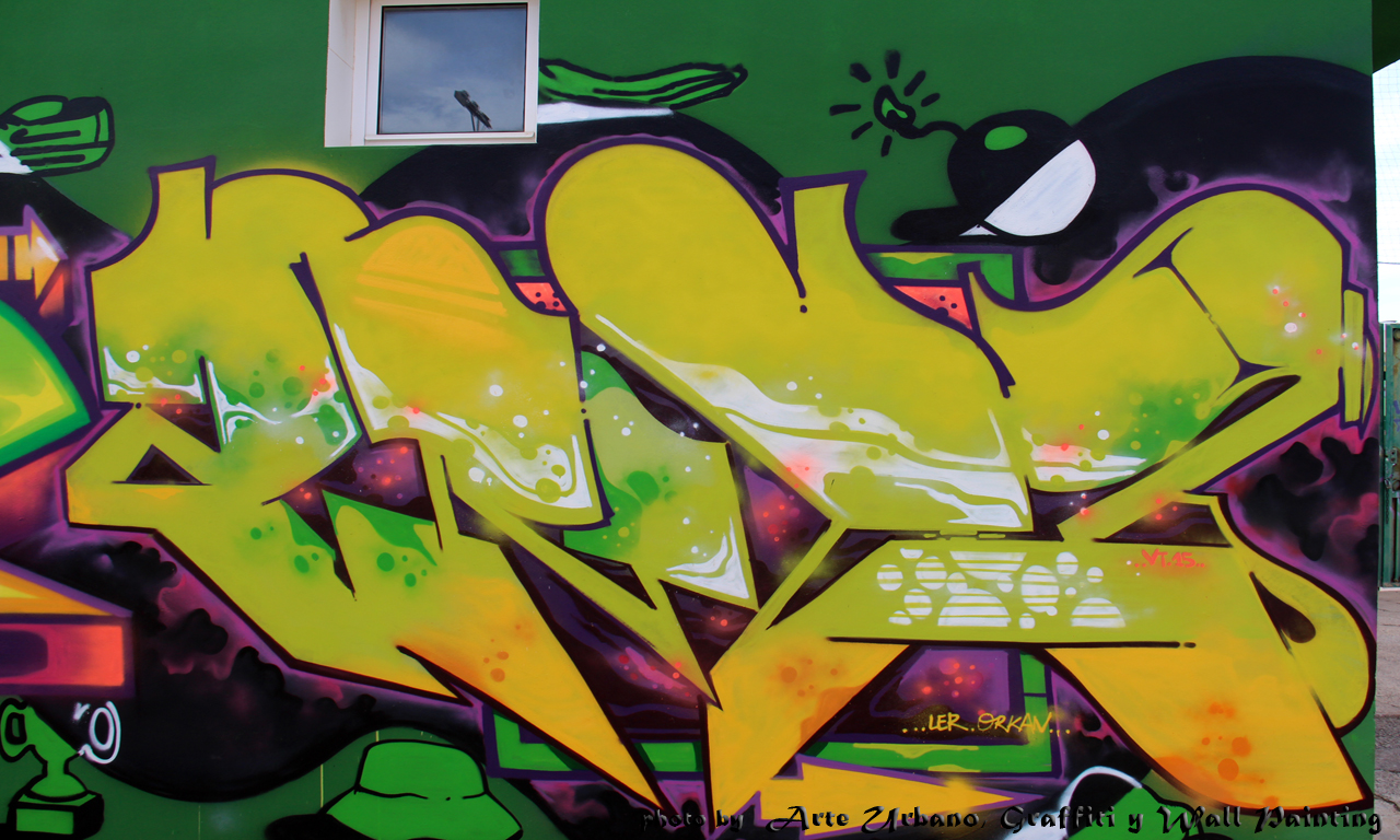 @streetartJO53: Xequin Graffiti Party 2015 (2)