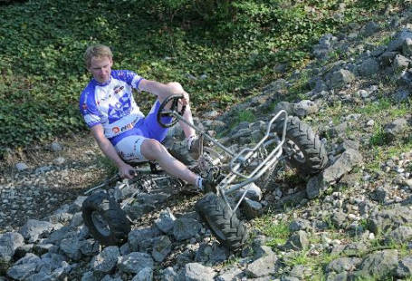 Green Bird: Friday WTF: Pedal Powered Rock Crawler