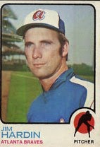 Atlanta Braves #100 Favorite Players from the 1970's: JIM HARDIN