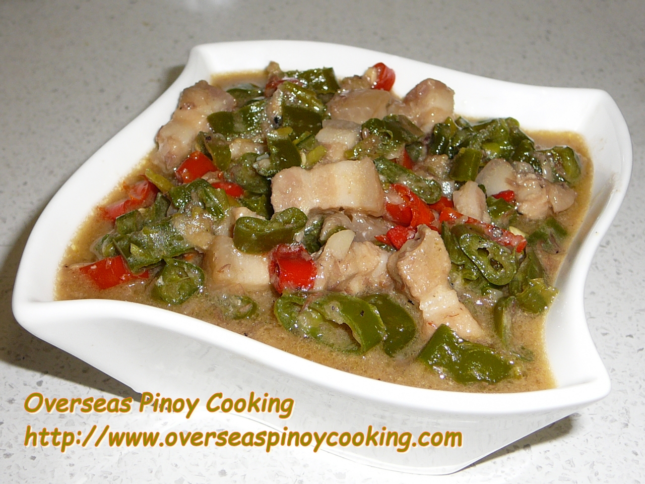 Bicol Express an authentic Bicolano dish?