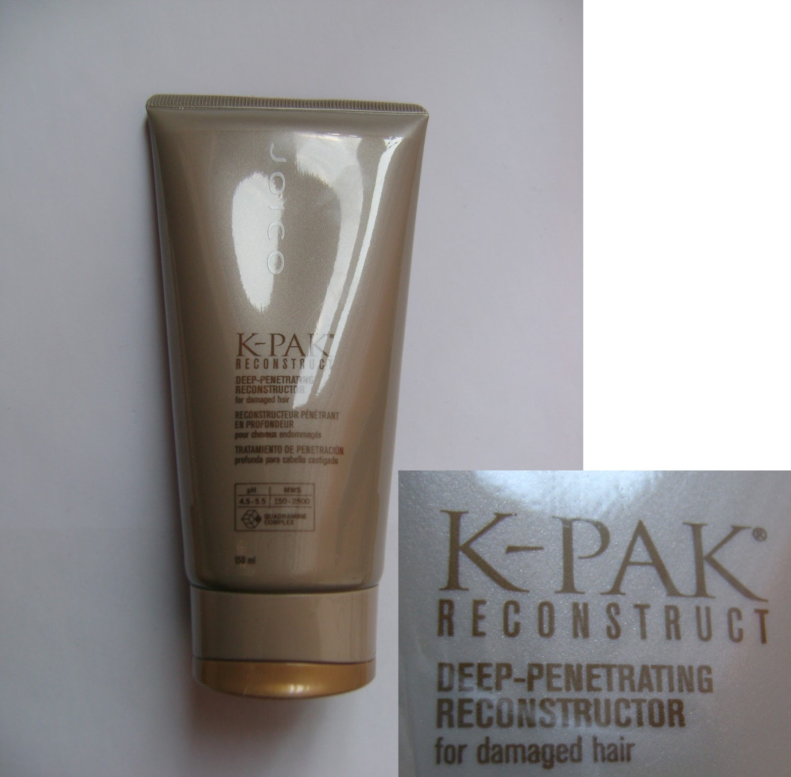 Joico K-Pak products - Adjusting Beauty