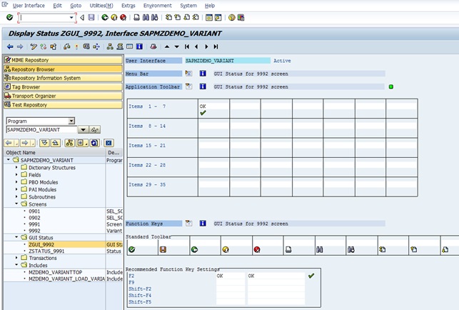 Sap Abap Central Creation Of Selection Screen Variant In Module Pool Programming
