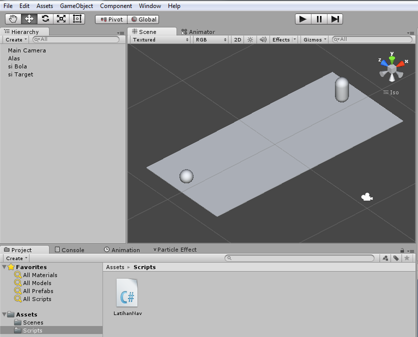 Unity C# Tutorial Indonesia : Basic 24 - Nav Mesh Agent - Unity C# ...