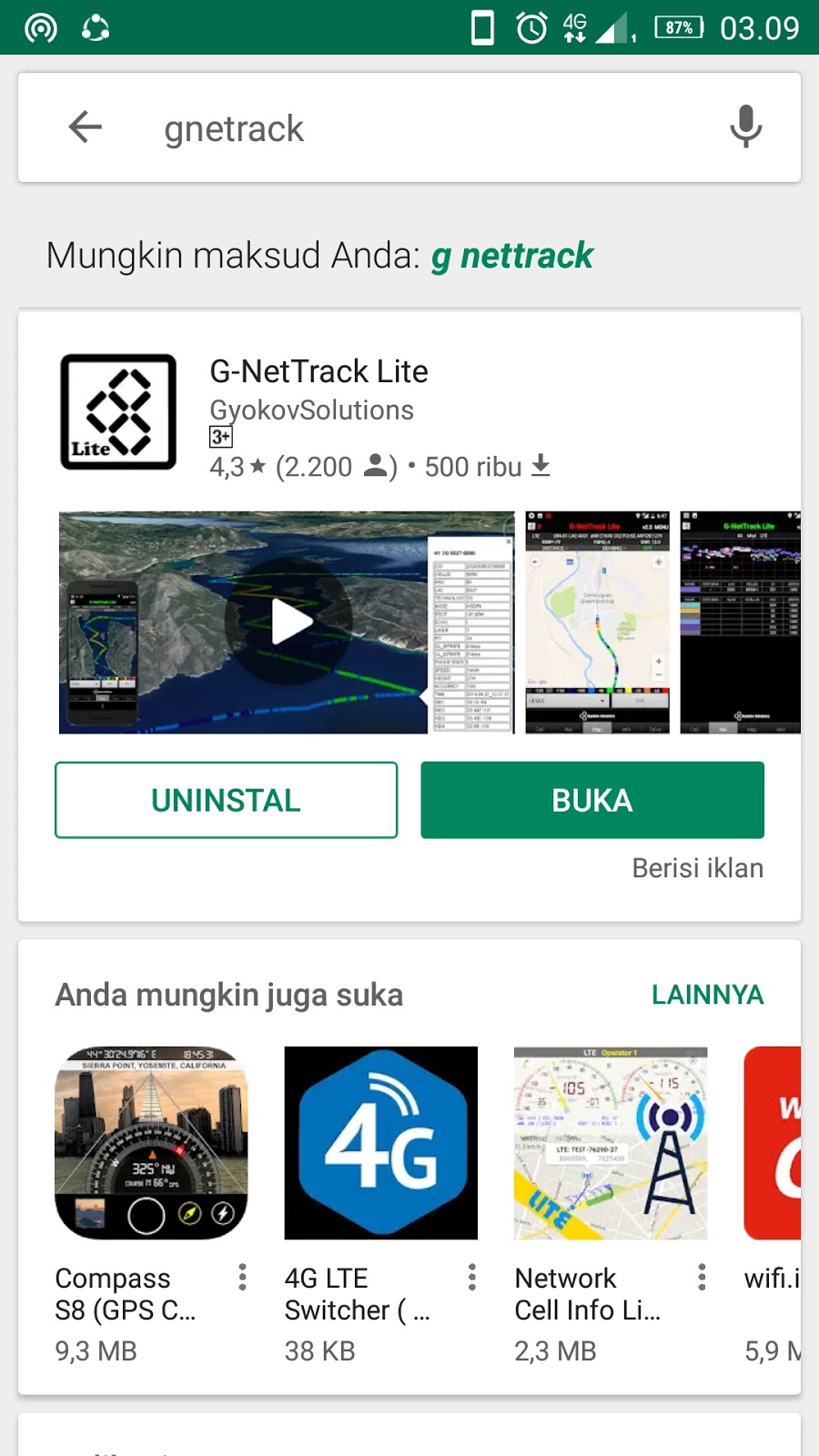Aplikasi untuk cek jaringan internet - Belajar Telko Blog