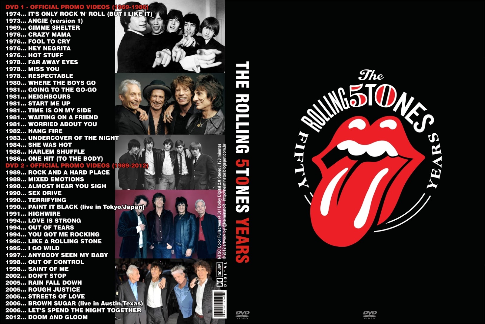 NeiminatoR: DVD "The Rolling Stones - 50 Years"