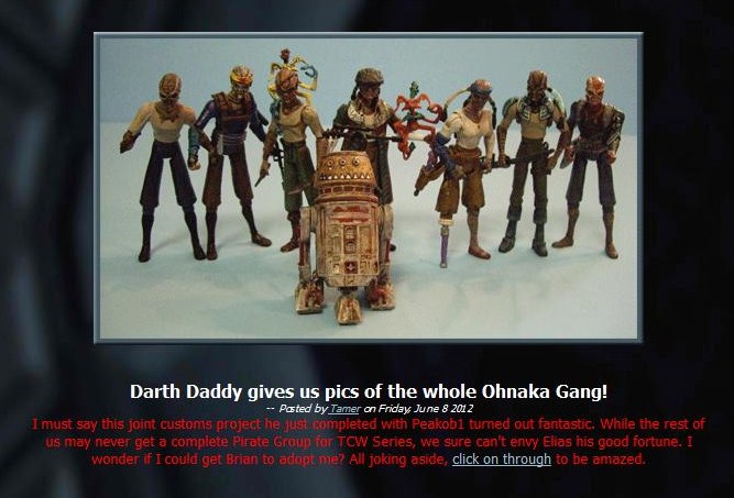 Star Wars: Customs for the Kid: Hondo Ohnaka's Weequay Pirate Gang ...