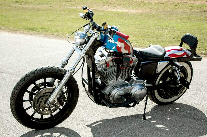 biker excalibur II: HARLEY DAVIDSON SPORTSTER STUNT by Inspiración Metálica