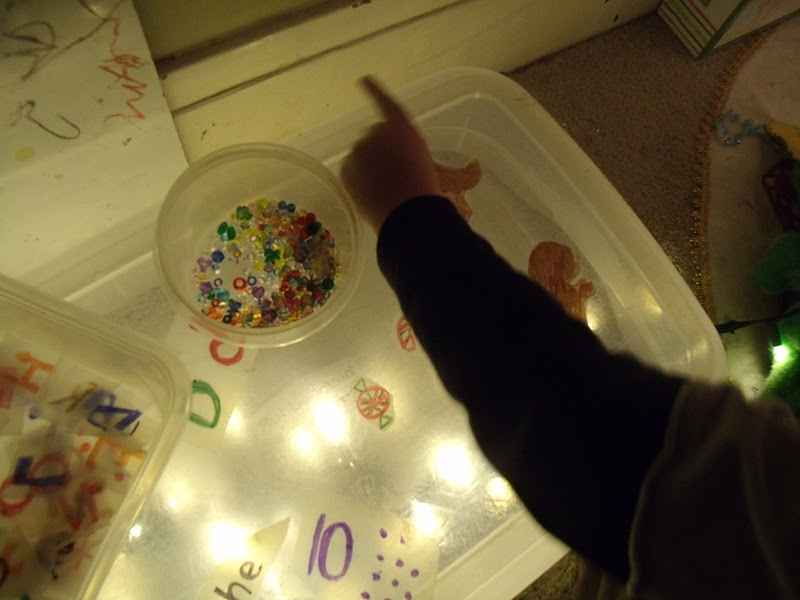 What's Fun Today?: DIY Light Table Letters from Milk Jugs