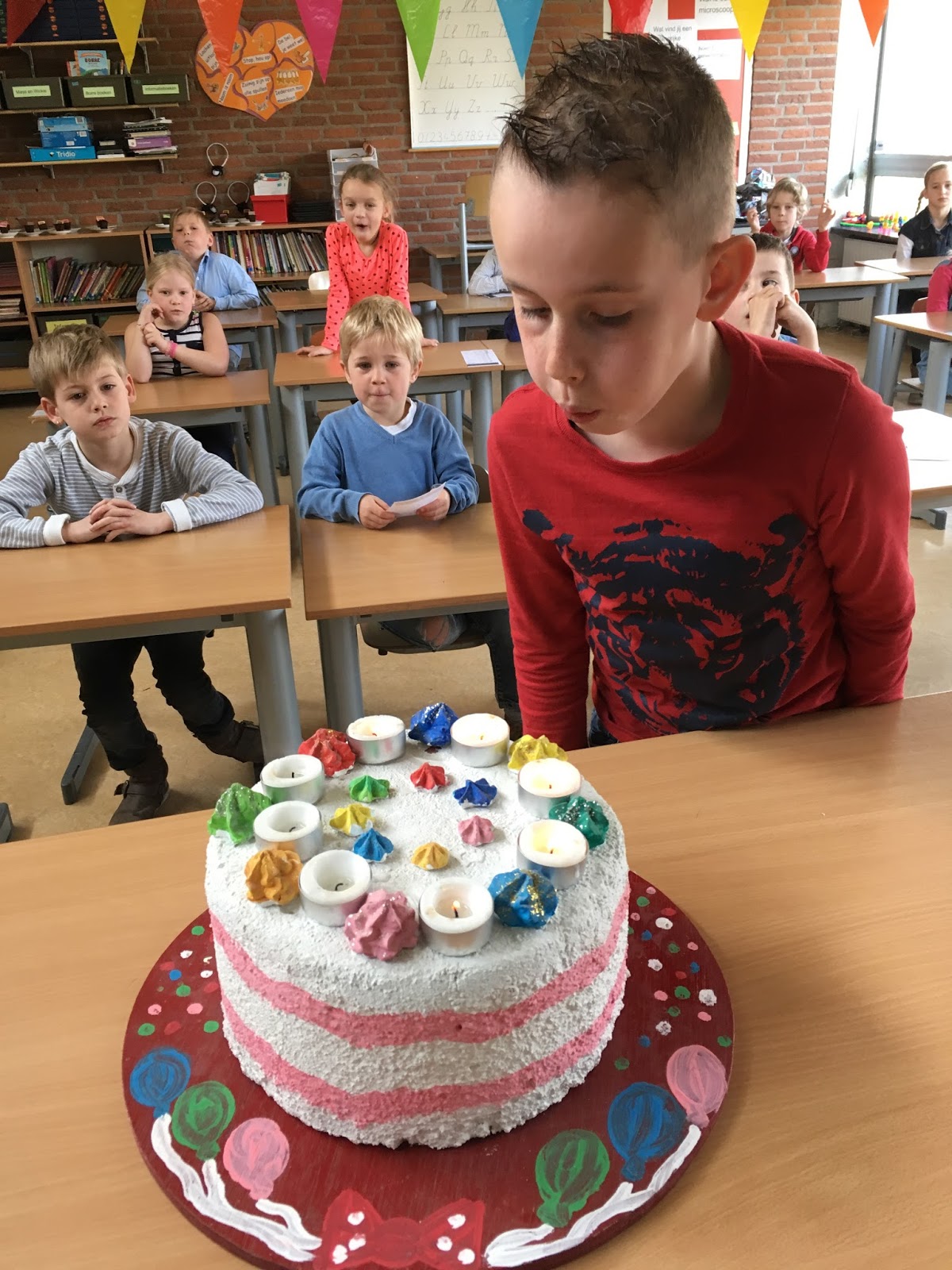 Groep 3 en 4: Thijs 8 jaar!