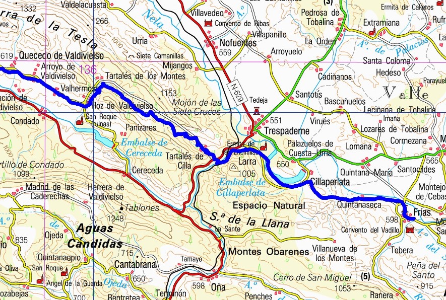 Sendas de Burgos: Camino del Ebro en bicicleta: de Orbaneja del ...