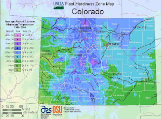 Farmers Know Best: Colorado USDA Plant Hardiness Zones Map