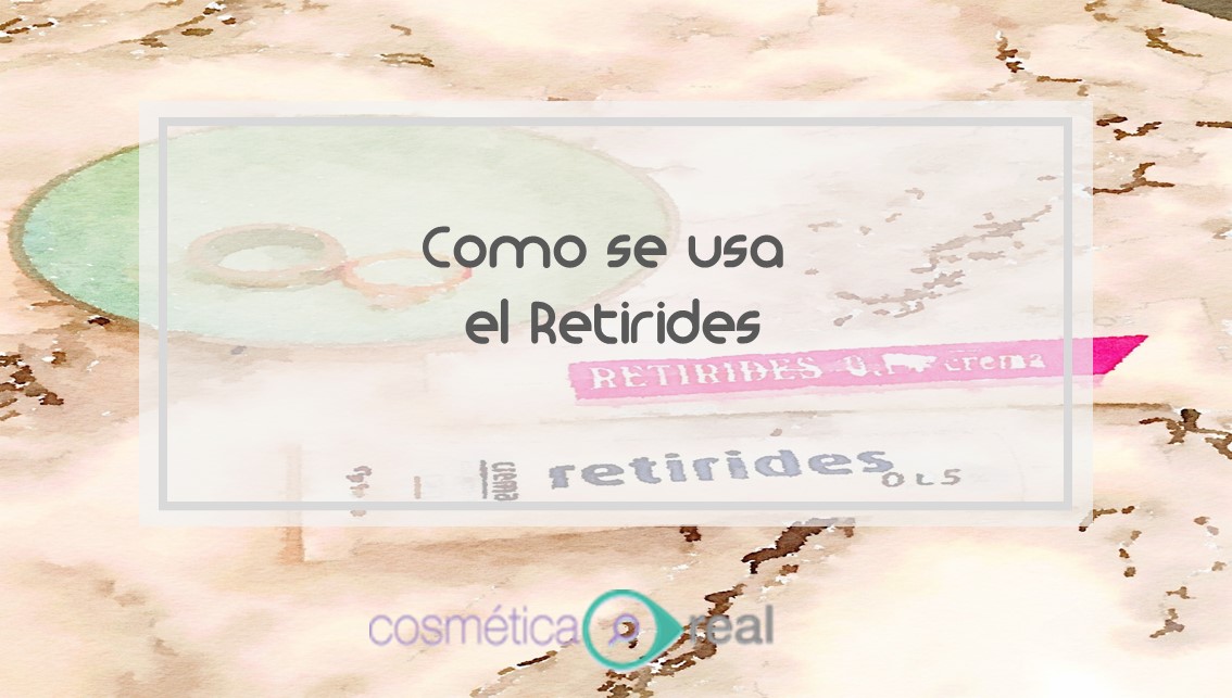 Como se aplica el Retirides. Actualizacion.