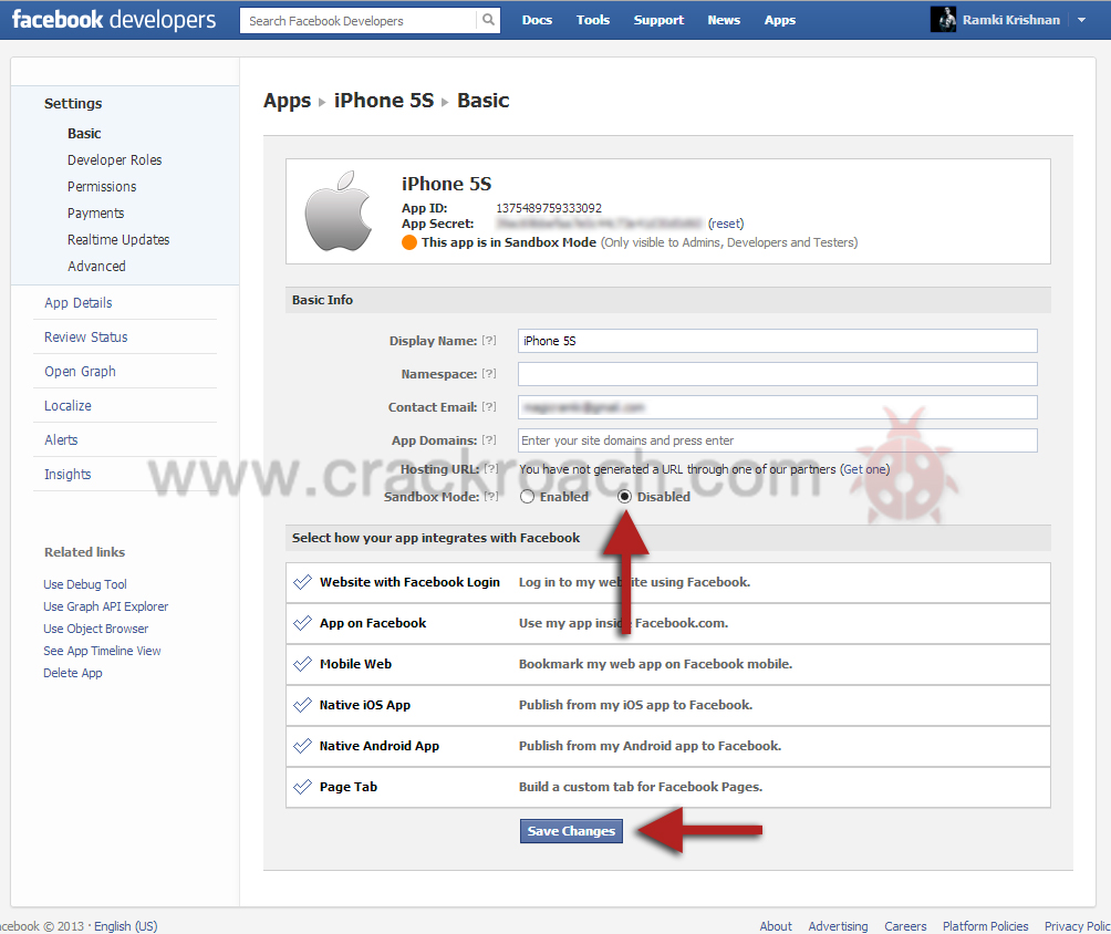 How To Customize Facebook Status Updated 'via' Trick ~ Crackroach