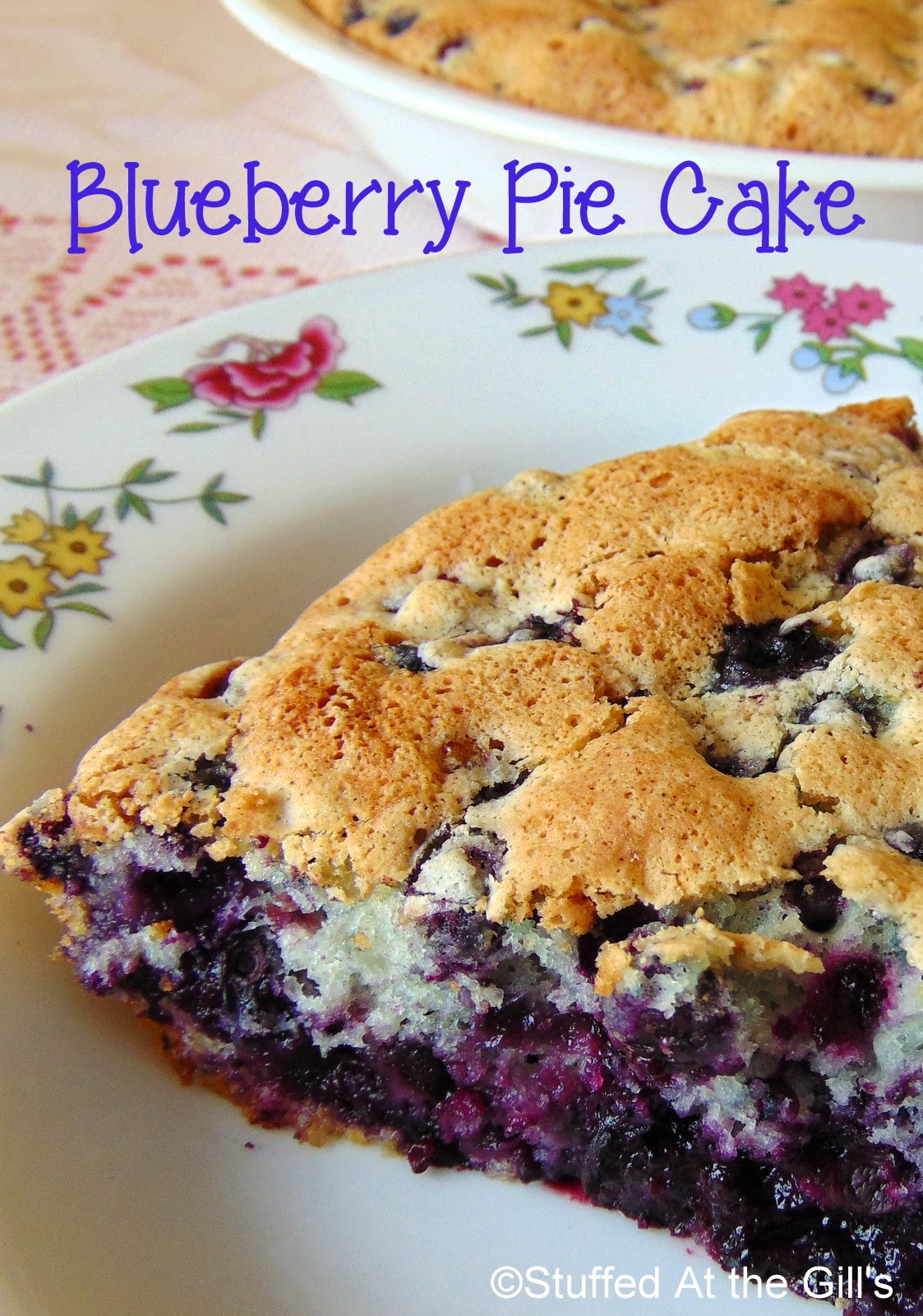 Violet’s Blueberry Pie Cake