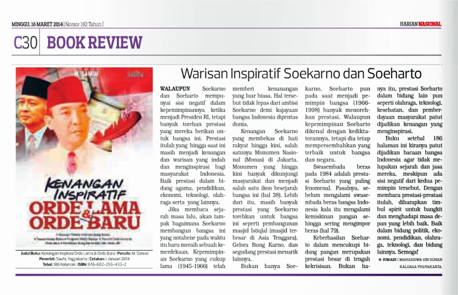 Resensi Maria Walanda Maramis