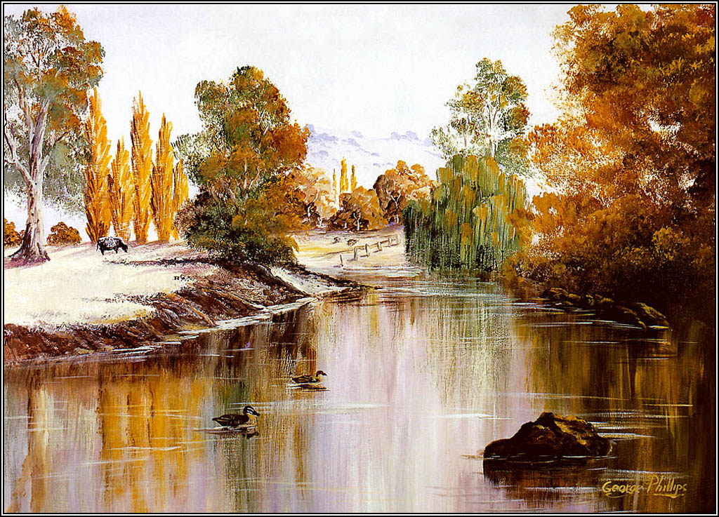 Culture and Art: George Phillips Paintings