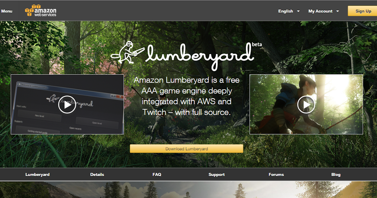 IZero: Amazon LumberYard Game Engine
