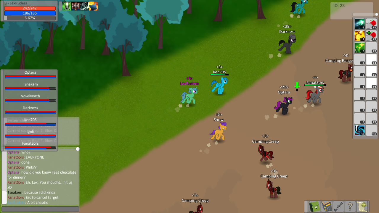 Equestria Gaming: The Pony Room MMO - First impressions