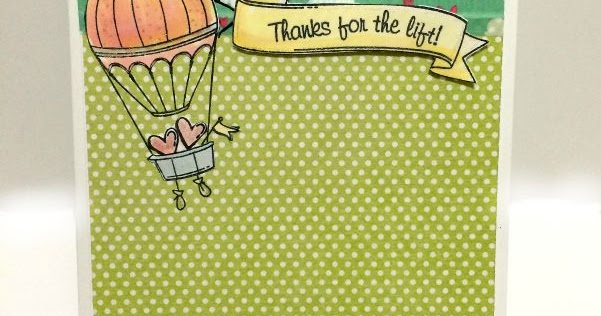 Stamping Rules!: Day 179: Thanks for the Lift Card