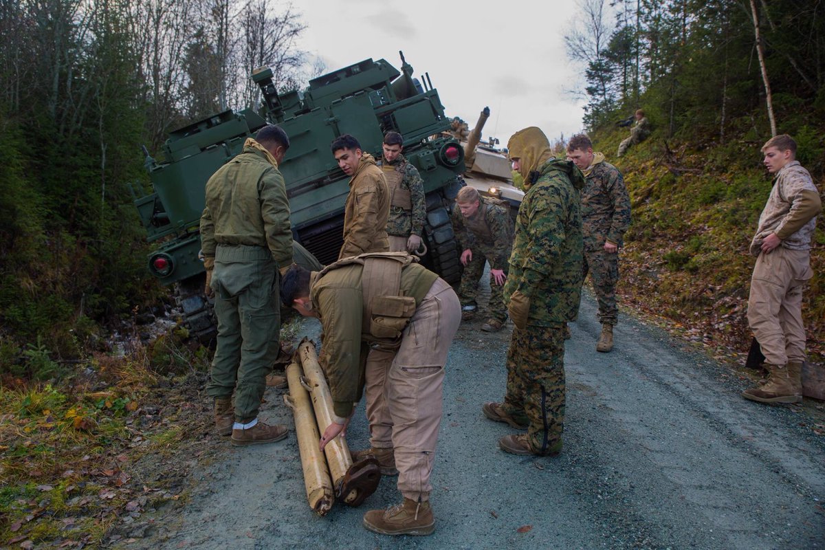 SNAFU!: Tactical vehicle recovery training during Exercise Trident ...