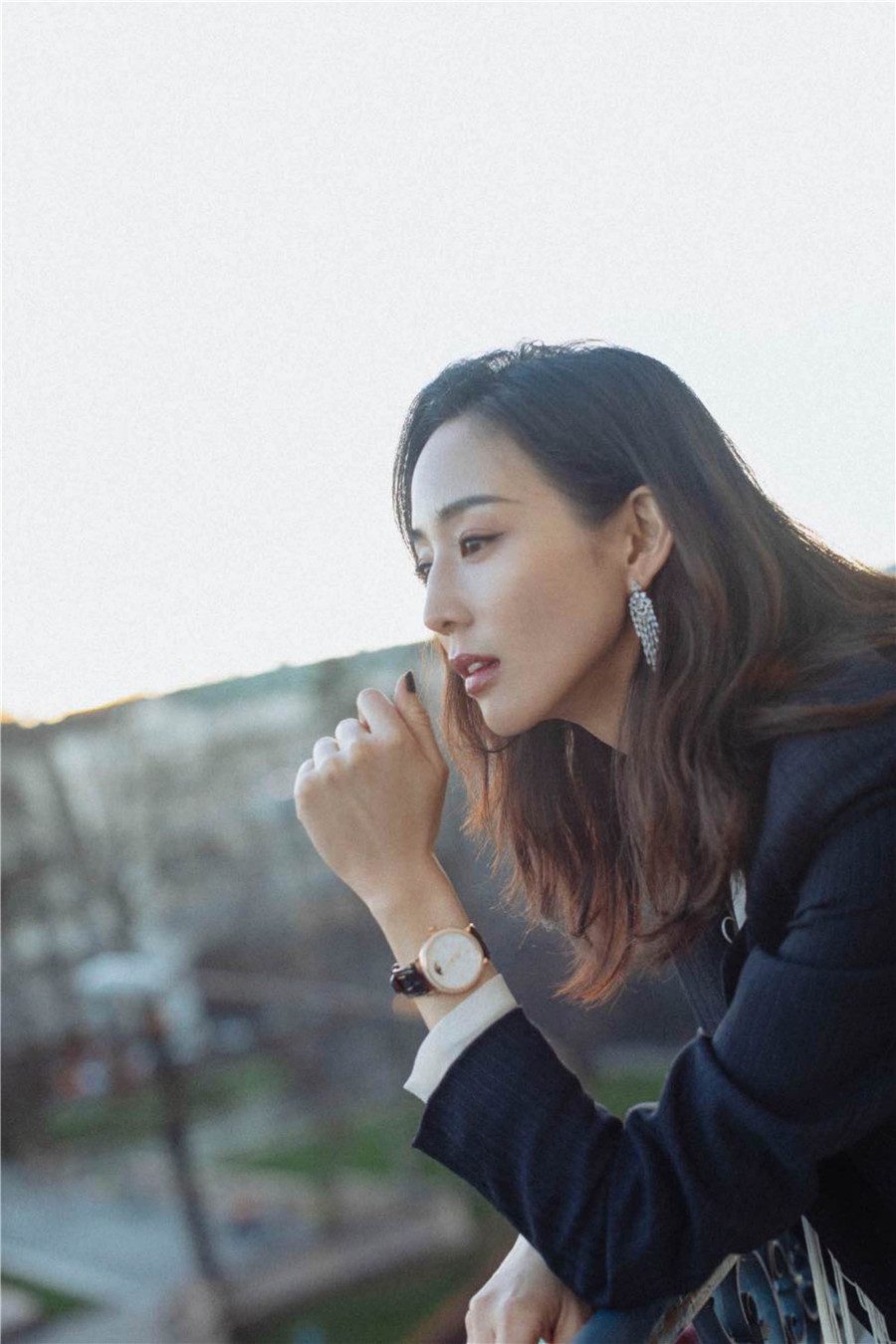 China Entertainment News: Actress Janine Chang poses for photo shoot