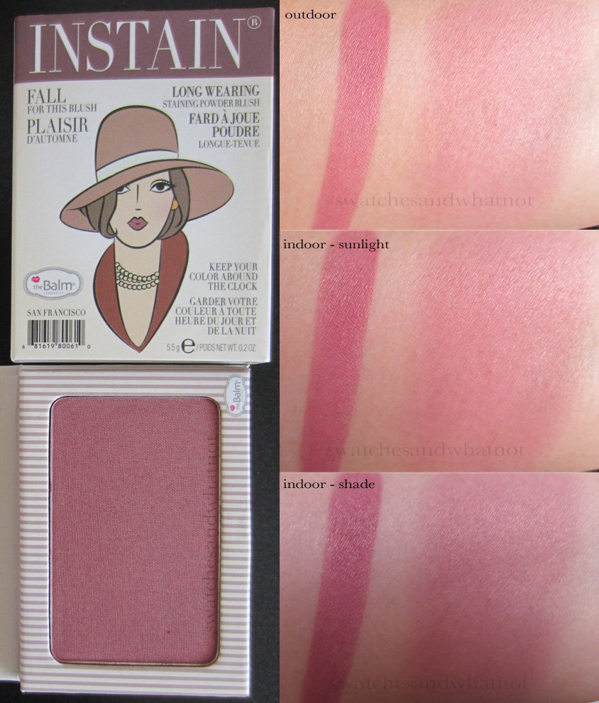 theBalm Cosmetics Instain Blush: Pinstripe | Cosmetic Taste || Makeup ...