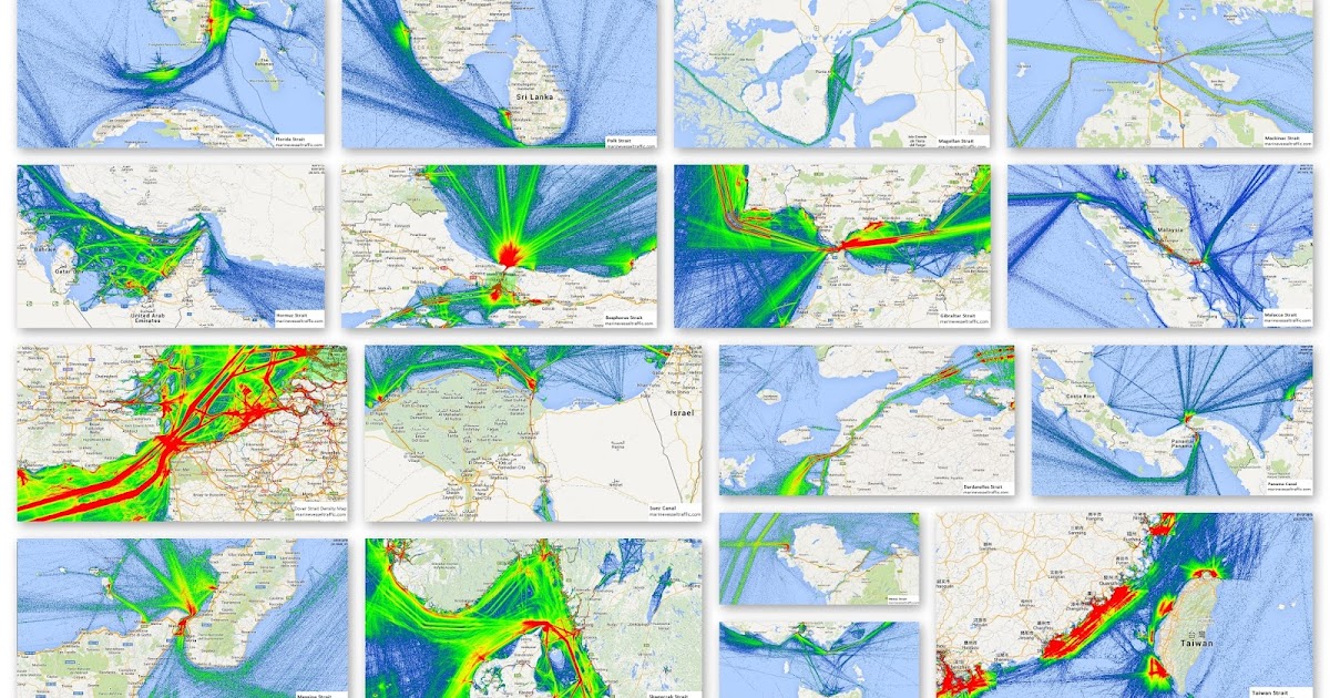 STRAITS SHIP TRAFFIC TRACKER AIS MAPS | Marine Vessel Traffic