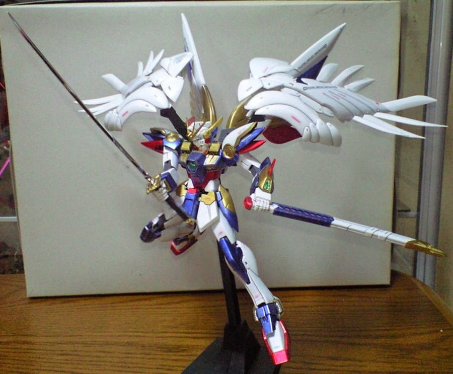 Custom Build: MG 1/100 Wing Gundam Zero Custom EW ver. "Sephiroth"