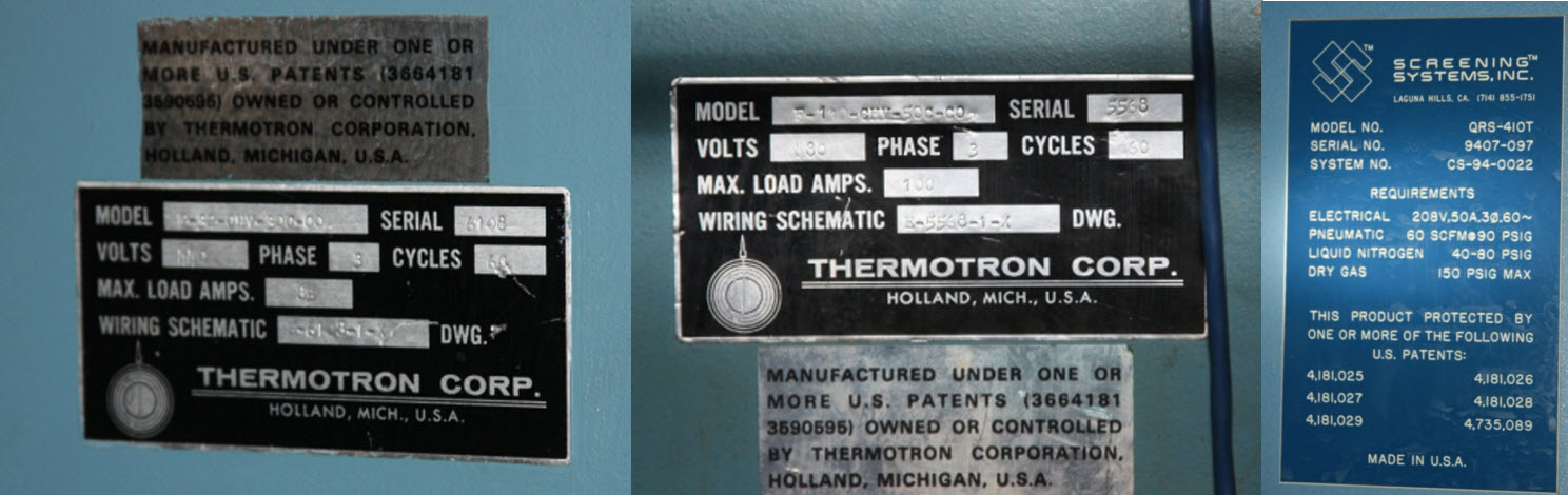 irGRiD: Environmental Chambers - Thermotron Envirotronics Ransco Screen ...