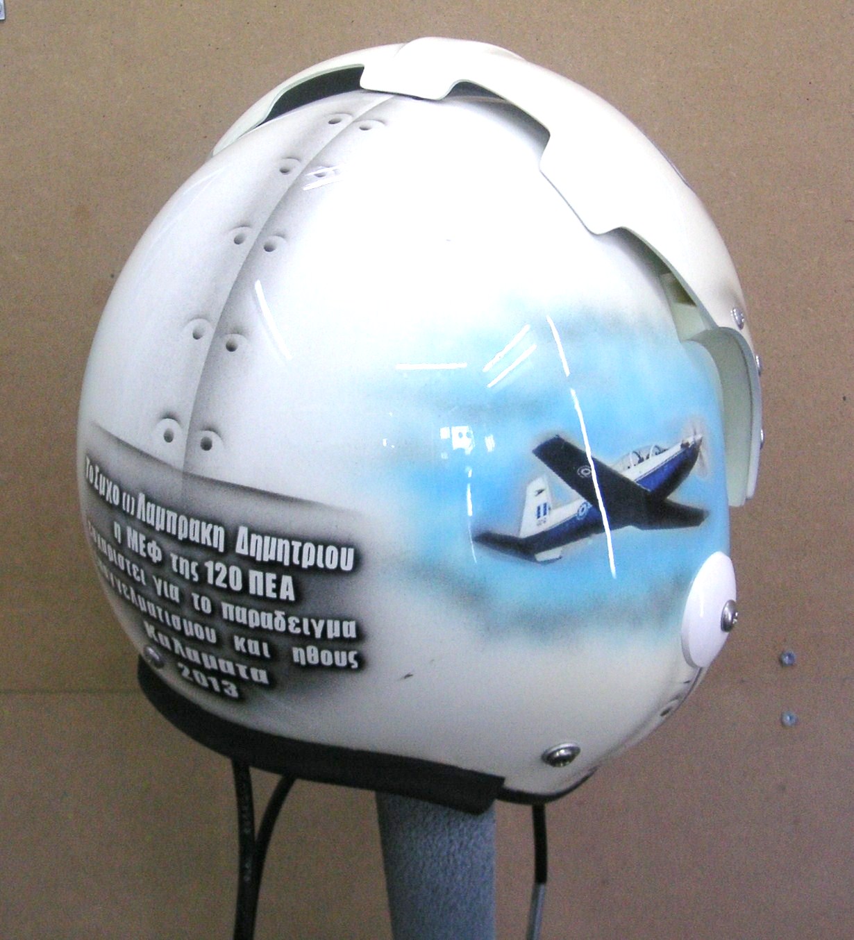 Hand Painted Helmets - Design your helmet today..!!: Pilot Helmet ...