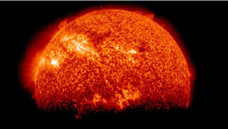 El hongo escribe: ¿Por qué se ve el sol tan raro y a la vez tan hermoso ...