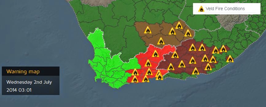 Mossel Bay Weather Observation, South Africa : Confusing SA National ...