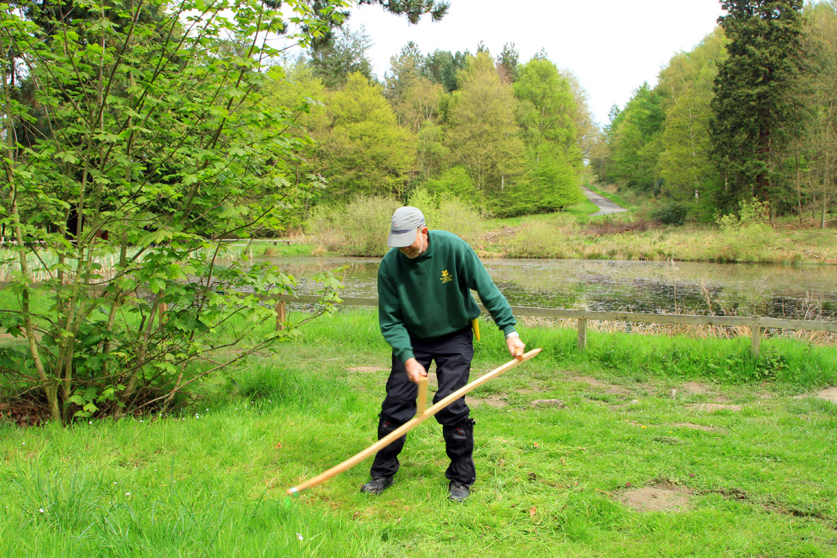 Gibside: The environmentally friendly scythe