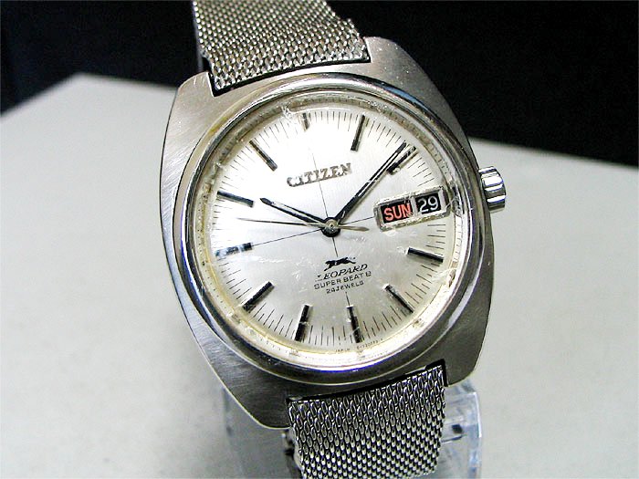 wristwatch: RARE COLLECTION - AUTHENTIC VINTAGE CITIZEN LEOPARD SUPER ...