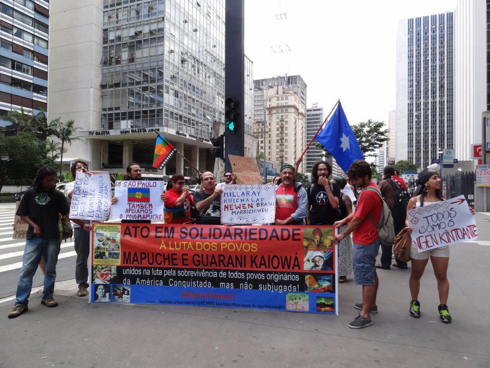 PILMAIQUEN WEICHAN: SAO PAULO - BRASIL: SOLIDARIDAD CON EL PUEBLO ...