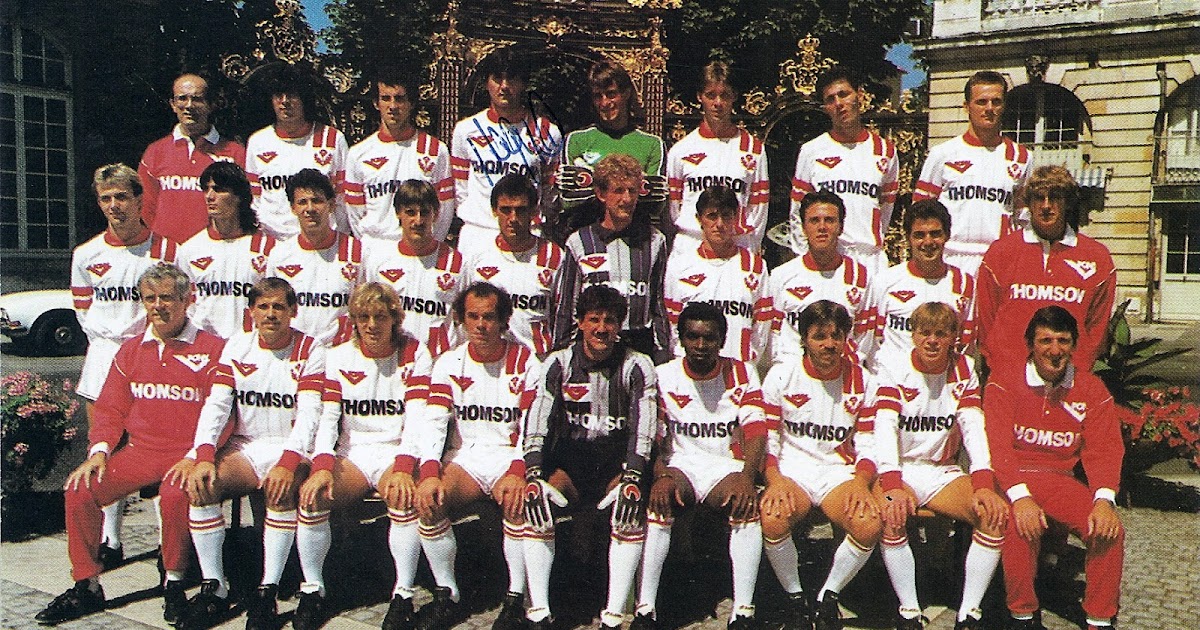 A.S NANCY-LORRAINE 1986-87.