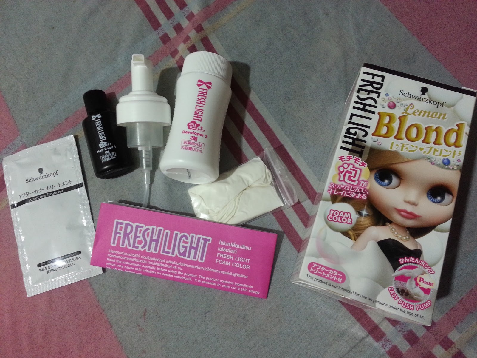 Schwarzkopf Fresh Light Foam Color: Lemon Blond - Anggie Lian