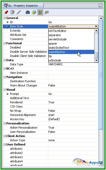 Oracle Applications Oracle Application Framework Oaf Hello World Page