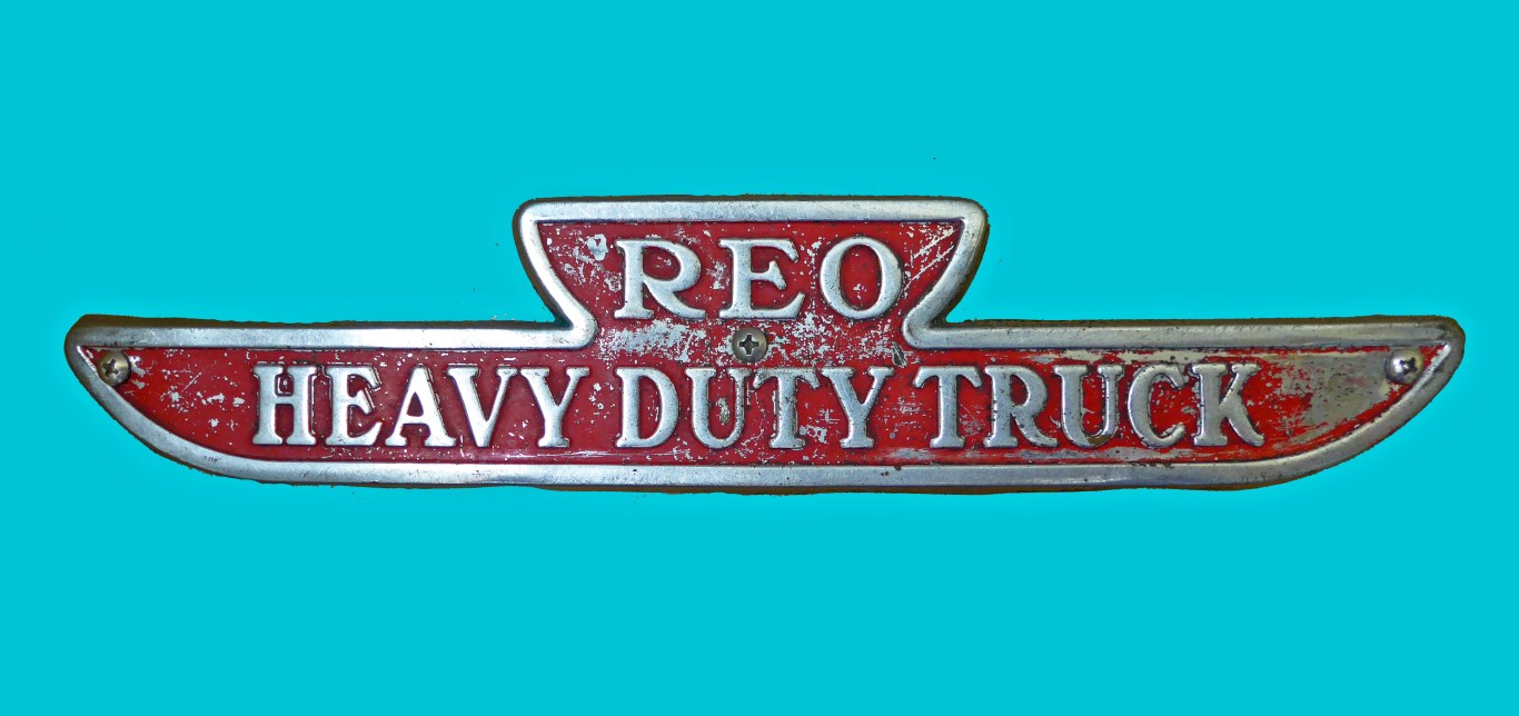 American Auto Emblems: REO TRUCK