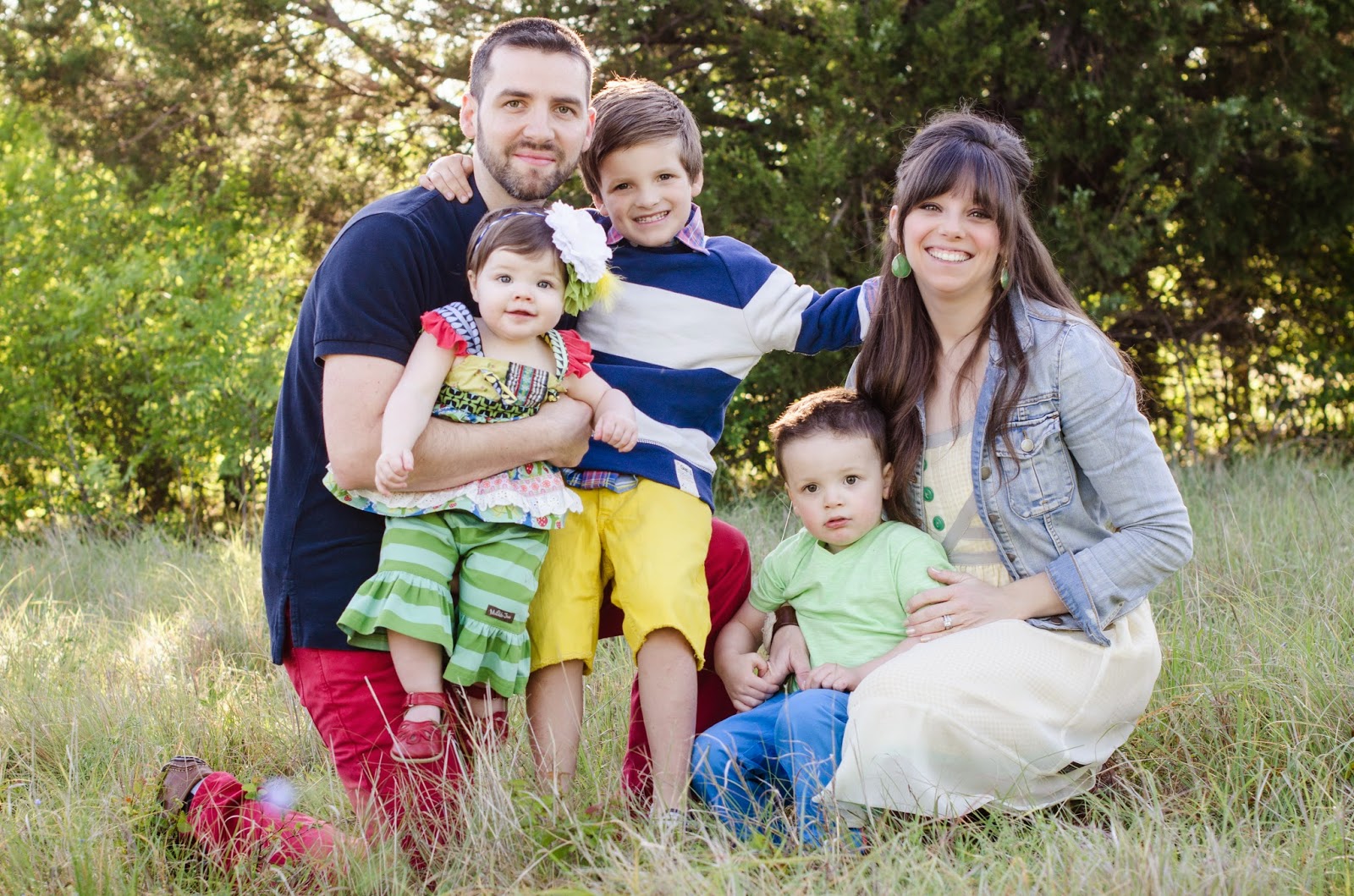 Momfessionals: What We Wore: Family Picture Style