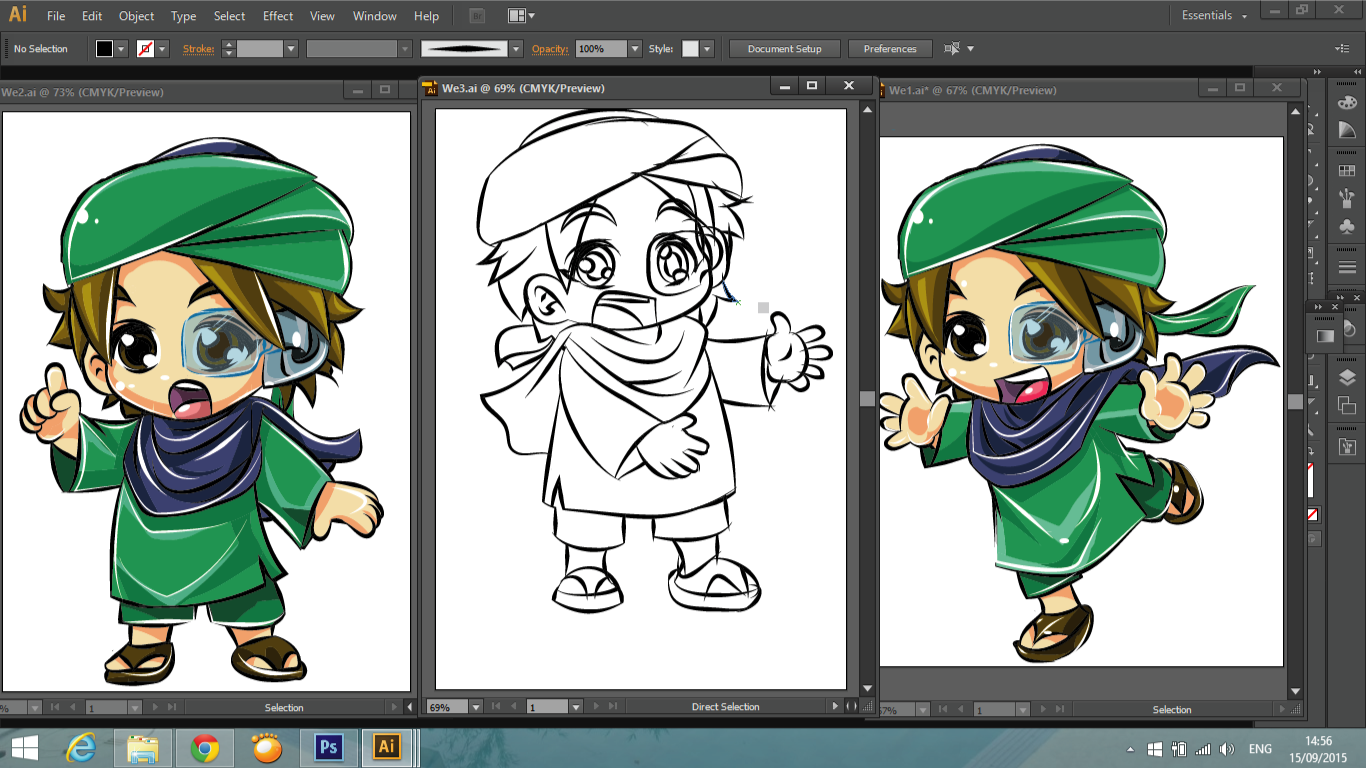Chibi Illustration: Portfolio (Previous Works)