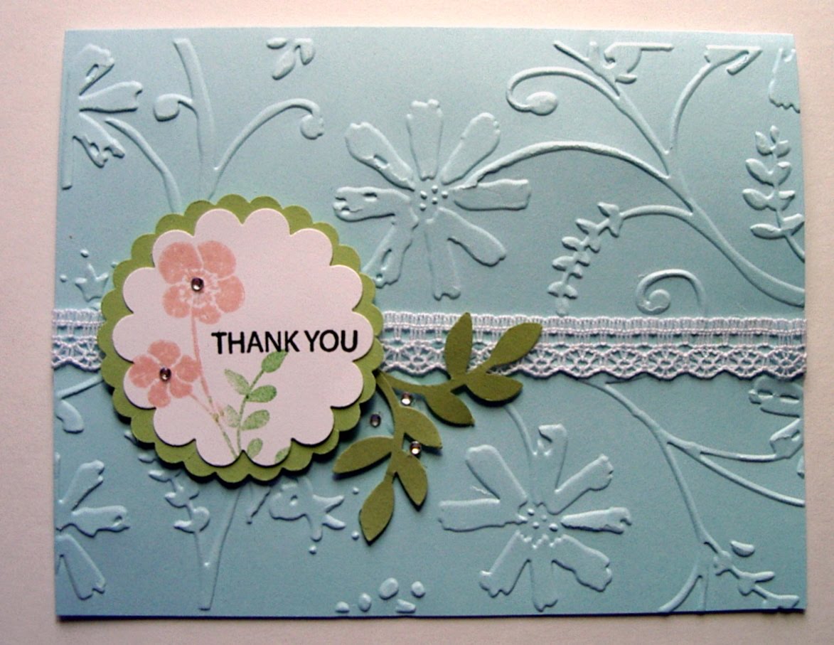 White Points: Embossed Flowers