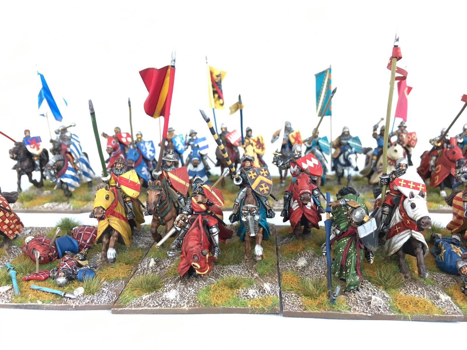 Harness and Array: French Knights for Crecy.