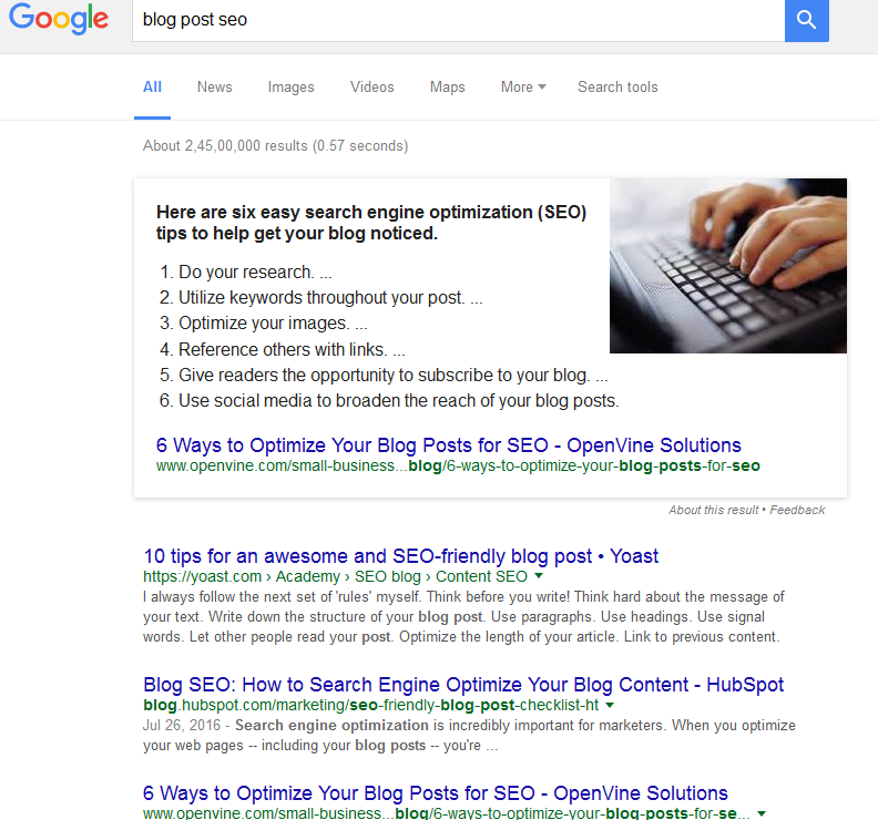 5 ways To Make Seo Friendly blog Post. | techfist