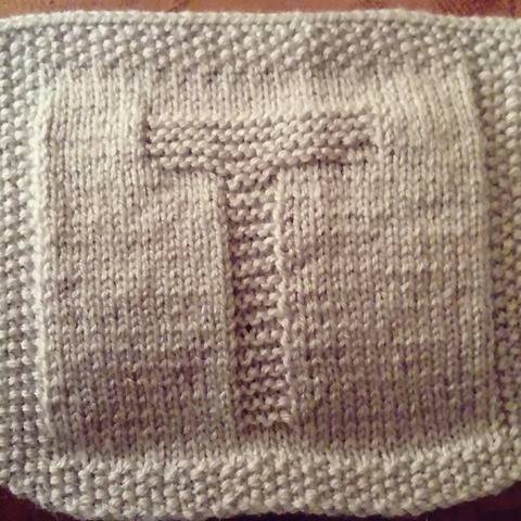 Kwirky Knits UK: T square pattern