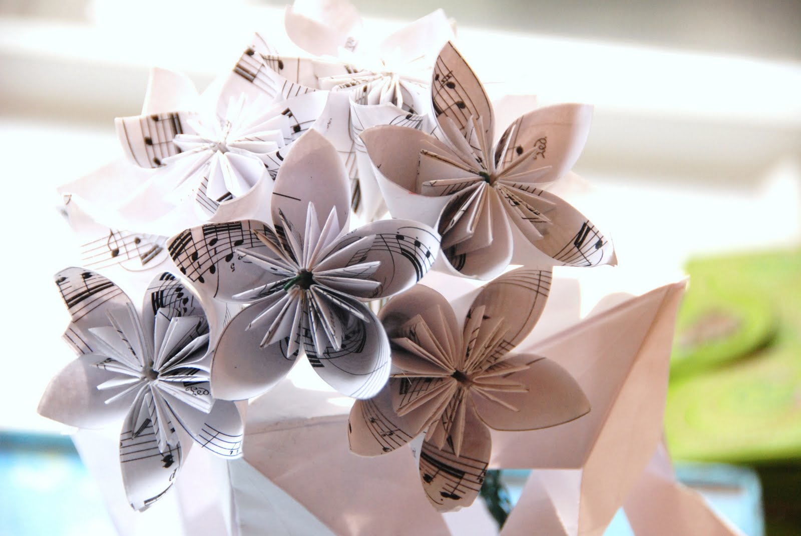 Everything Origami: Origami Kusudama Bouquet